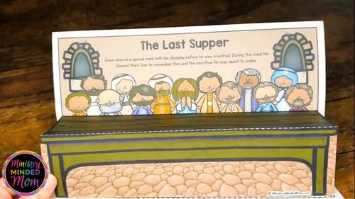 The Last Supper Craft | Holy Week Craft for the Last Supper | Easter ...