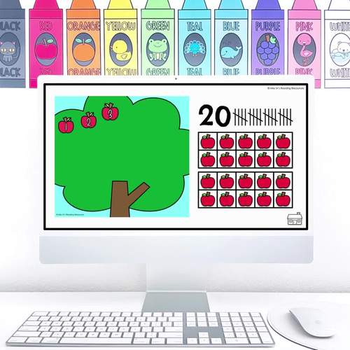 Kindergarten Math Number Sense | Numbers 1-20 Counting Digital Resource