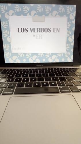 Lesson / Notes Conjugation ER Verbs in Spanish (including Stem Changing ...