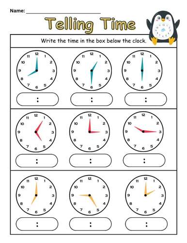 Telling Time Worksheets | Analog and Digital Clock Activities ...