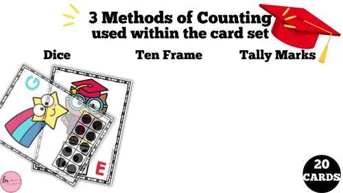 End of the Year Graduation Math Activity Write the Room Counting to 10