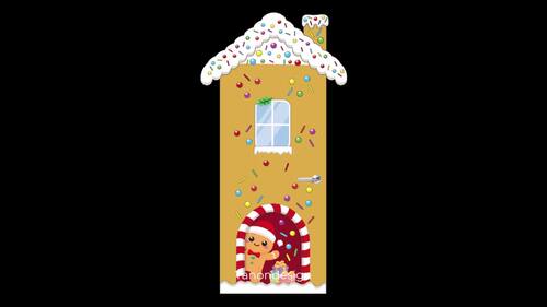 Gingerbread Christmas Classroom Door Decor, Decor Kit, Activity Board D-34