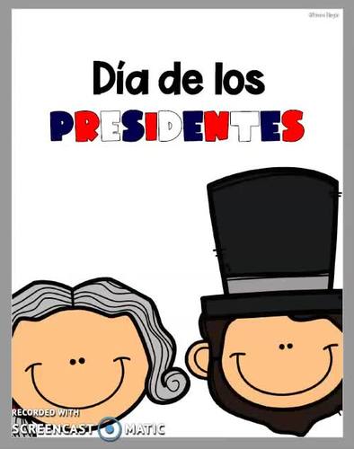 Día de los Presidentes by Primero Bilingue | TPT