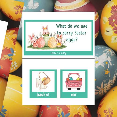 Question of the day preschool April, Morning meeting questions, Easter ...