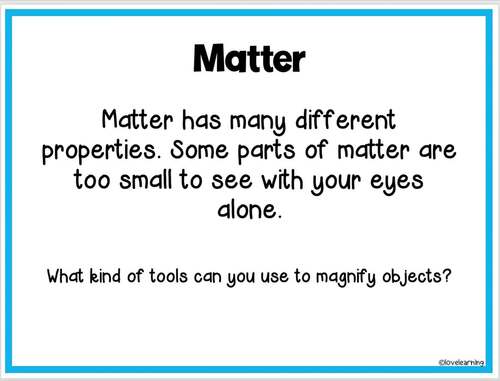 Properties of Matter - Lesson, Interactive Notes, Lab, and Sort Activity