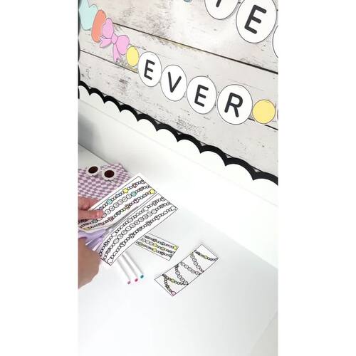 Summer Bookmarks to Color and End of Year Friendship Bracelets Bookmarks