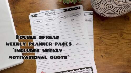 UPDATED! 2024-2025 Pirate Themed Teacher Binder--Planners, Forms and ...