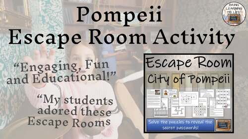 Pompeii Escape Room | Social Studies & Ancient History Activity | TPT