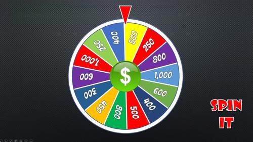 Game Wheel Spinner by Handy Teaching Tools | Teachers Pay Teachers