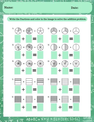 ADD & SUBTRACT FRACTIONS * ASSESSMENT QUIZ * Middle School Math | TPT
