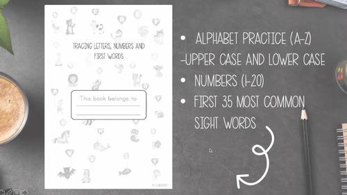 Complete Tracing Practice Workbook - 120 pages | Letters, Numbers ...