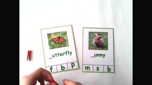 Spring Activity - Beginning Letter Sounds for Speech Therapy by Angie S