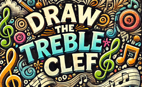 Draw the treble clef sign. by Hacks for Teachers | TPT