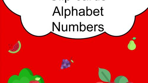 Fruits toddler preschool Learning Interactive Binder, Alphabet Number ...