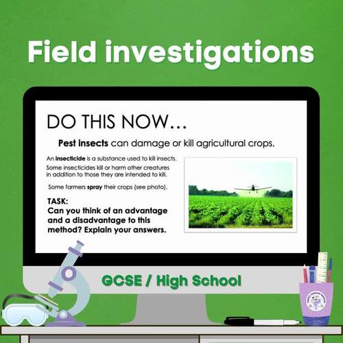 Field investigations into distribution and abundance (GCSE) | TPT