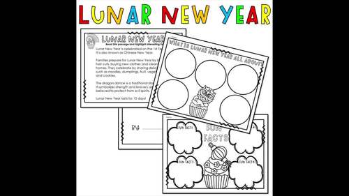 Lunar New Year 2023 | Chinese New Year | Writing Prompts for Literacy ...