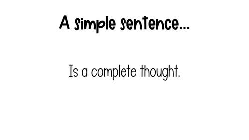 Simple and Compound Sentences Grammar Lesson & Worksheets - 6th Grade ...