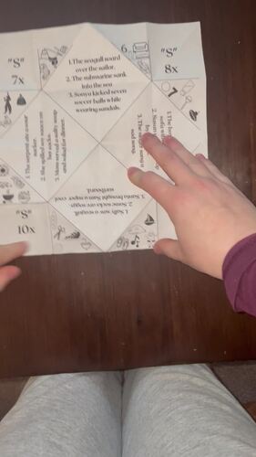 Articulation S All Positions—Sound Word Sentence Level—Kinesthetic Activity