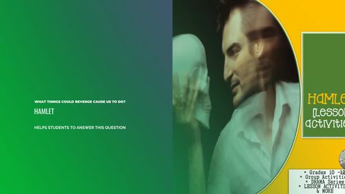 HAMLET [LESSON ACTIVITIES] by The Angry Teacher Store | TPT