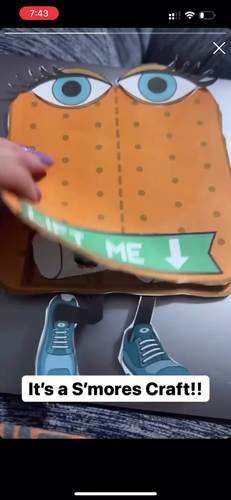 Smores Craft | End of the Year Speech Therapy Activity | Camping ...