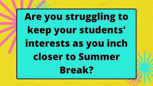 The Perfect Summer Break 5 Paragraph Essay | End of the Year Writing ...