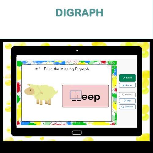 Digraph ch sh th tch Beginning Middle And Ending Sound Boom Cards™