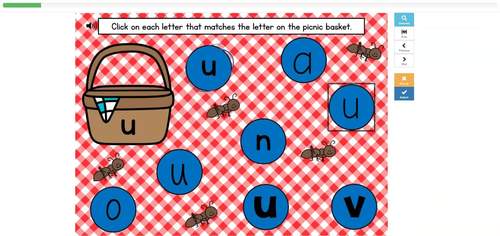 Lowercase Letter Identification and Visual Discrimination Boom™ Cards