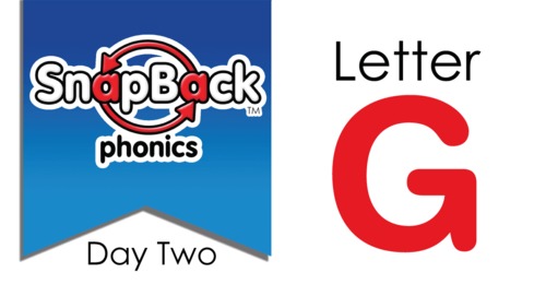 SnapBack Phonics Video: Letter G, Day Two by SnapBack Phonics | TpT