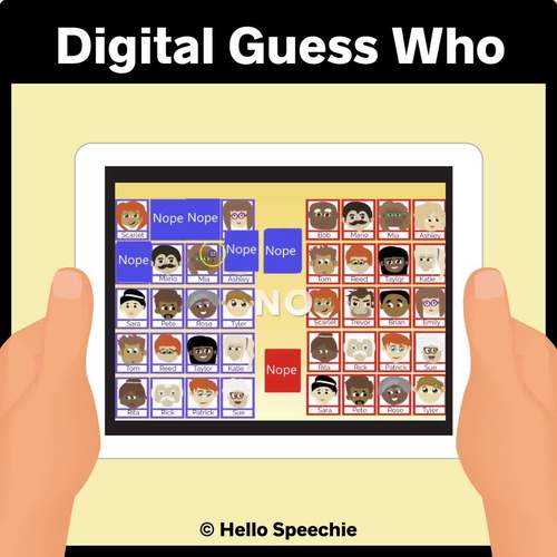 BOOM™ Digital Guess Who by Hello Speechie | TPT