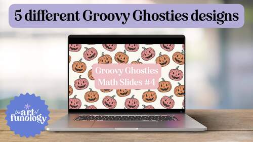 Editable Math Slides Templates | Groovy Ghosties Halloween Math Slides ...