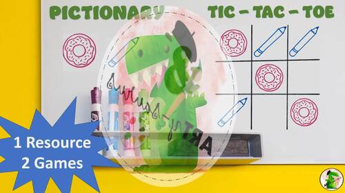 Tic - Tac - Toe & Pictionary by ARTy-saurus | TPT