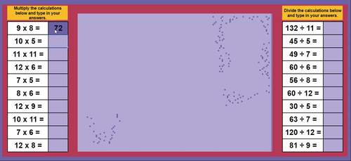 Mystery Digital Pixel Art NO PREP - Costume Multiplication and Division ...