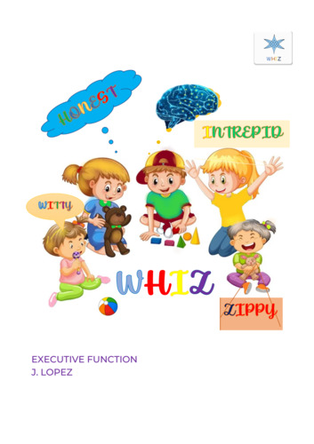 Worksheet: learning, attention and working memory and executive ...
