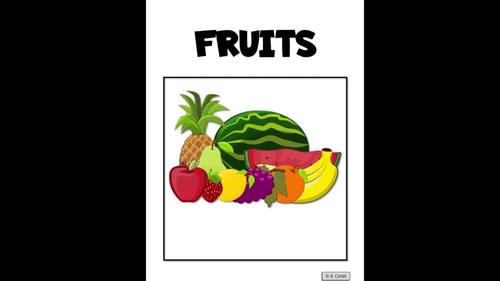 Fruits and Vegetables Word Work/Vocabulary Activities 3 | TpT
