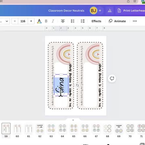 Neutral Classroom Decor Bundle | Classroom Decor Template | EDITABLE ...