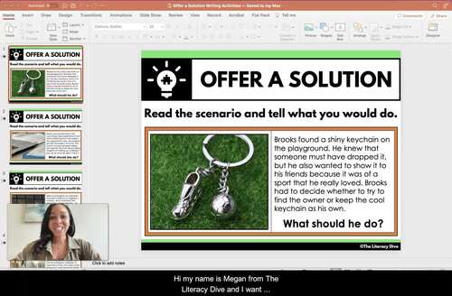 Opinion Daily Writing Prompt Slides for 2nd 3rd 4th 5th Grade Creative ...