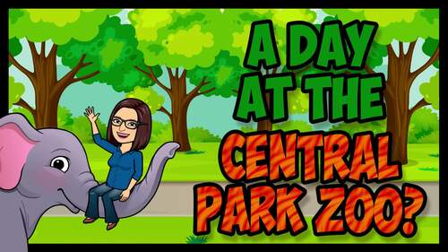 CENTRAL PARK ZOO Game SCAVENGER HUNT by Pompoka | TPT