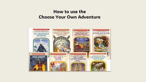 Choose Your Own Adventure! Digital Project for Reading Reports | TPT