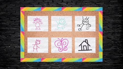 Rainbow Printable Bulletin Board Border Classroom Decor by Anna Glews ...