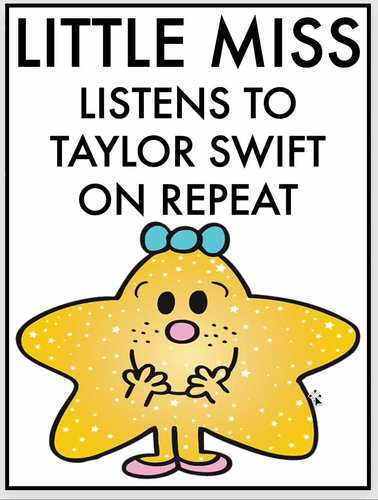 Little Miss Mr. Men Back To School Activity Game Classroom Community