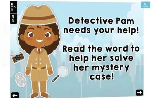 Reading Detective - Magic E CVCe - Boom Cards™ & PowerPoint Game