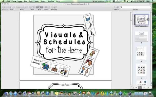 Visuals & Schedules for the Home by The Autism Helper | TPT