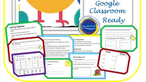 Chicken Big by Graves Lesson Plan by Mrs Lena | TPT