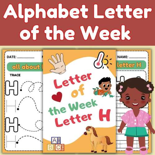 Alphabet Letter of the Week Worksheets -Games, Letter of the Week ...