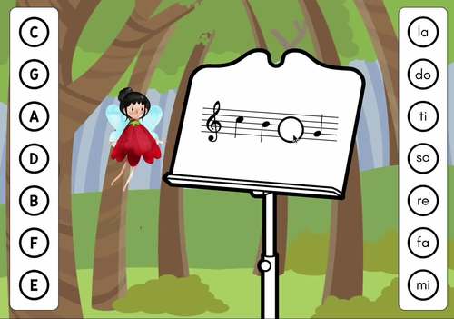 Stolen Solfege Solfa Mystery! Digital Music Game for Music Lessons