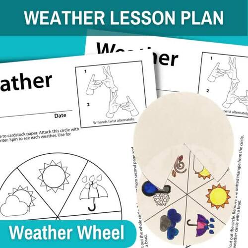 Weather Station Activities – Weather Vocabulary Puzzles - Weather Craft ...