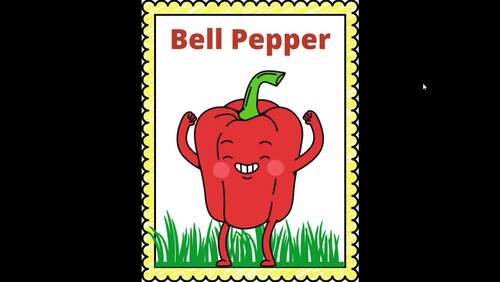 Fruits and Vegetables Flash cards .24 Printable posters for K and Prek kids