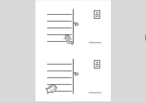 Postcards for Kids - End of the Year Edition! by xoMissO | TPT