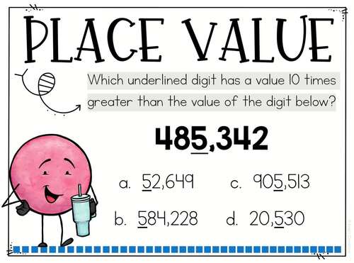 Subtract Whole Numbers Editable PowerPoint Lesson & Activities - 4th ...