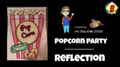 Popcorn Party Positive Behavior Class Incentive by Loose Crayons